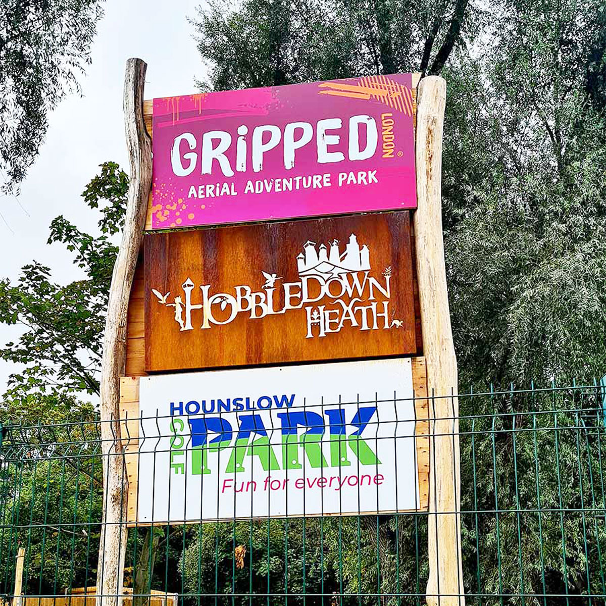 Top Golf Full Wall Graphics & Fascia Sign By Bluedot Display