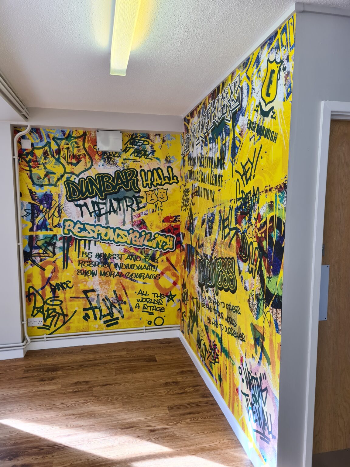 Large Format Printing - Blue Dot Display